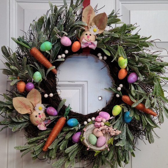 Hand Crafted | Holiday | Seasonal Wreaths Easter Fall Christmas Winter ...
